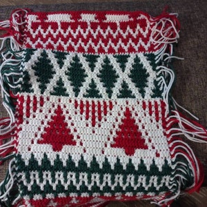 Berber Afghan Overlay Mosaic Crochet PATTERN ONLY Digital - Etsy