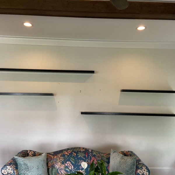 Black Floating Shelves, Floating Shelf Black, Modern Floating Shelves ...