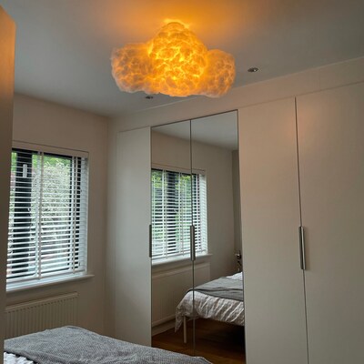 Custom Cloud Light, Hanging Floating Cloud Lamp, Led Cloud Lighting ...