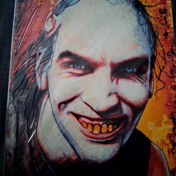 Leatherface - Texas Chainsaw Massacre Horror Halloween 70s Dark Art ...