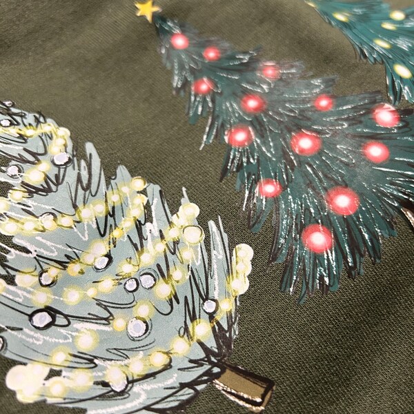 Green Tree Christmas Sweater, Christmas Sweater, Christmas Crewneck ...