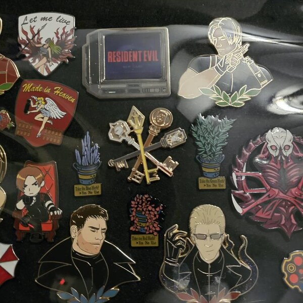 Resident Evil - Ashley Enamel Pin - Etsy