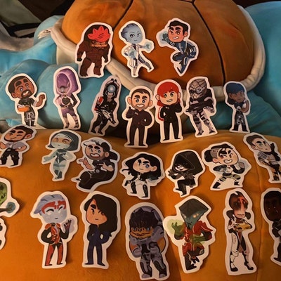 Fire Emblem Awakening Stickers Chrom Robin Lucina Inigo - Etsy