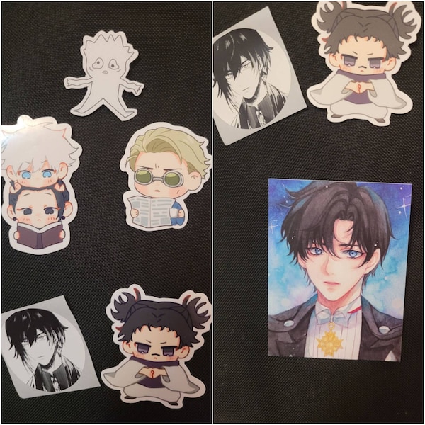 Satosugu Duo Anime Stickers | Cute | Laptop Sticker | Decals | Vinyl ...