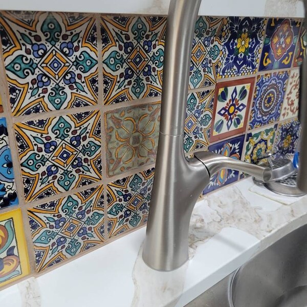 Art Nouveau Border Tile, 2 X 6", Art Nouveau Tile, Accent Tile, Wall ...