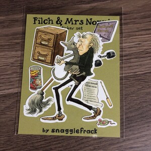 Gilderoy Lockhart Sticker Set | Etsy