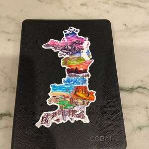 Prythian Map Matte Sticker Officially Licensed ACOTAR - Etsy