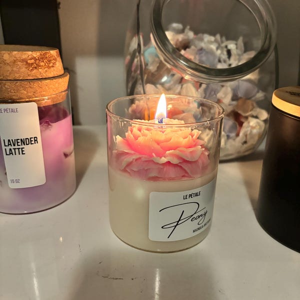 Chai Latte Candle 15 Oz Iced Latte Chai Scented Handmade Candle ...