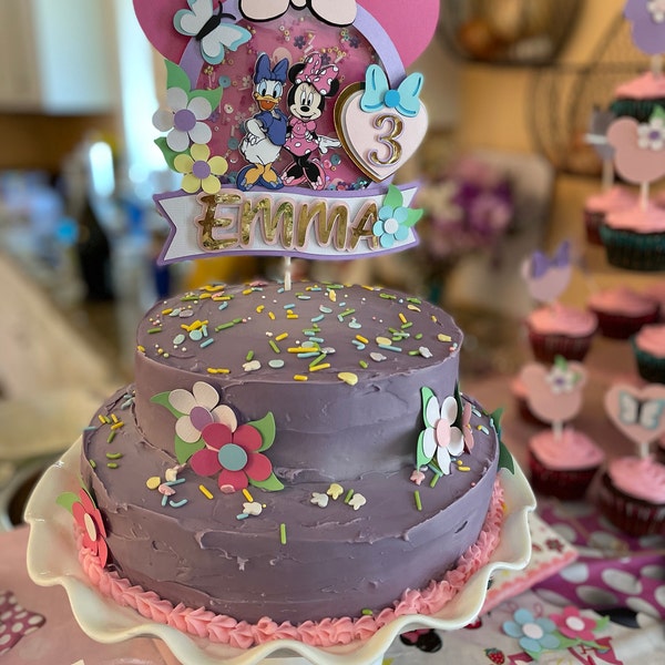 Spring Fairy Rainbow Cake Topper, Spring Birthday Party, Fairy Birthday ...