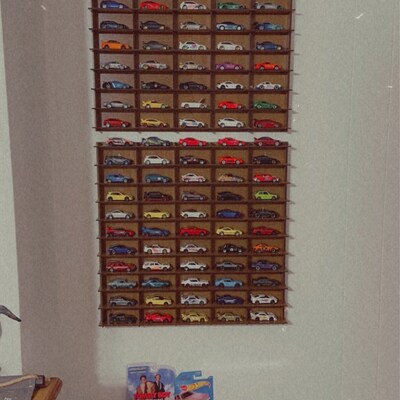 Old Black Toy Car Display Case for 100carsmatchbox Car Storagetoy Car ...