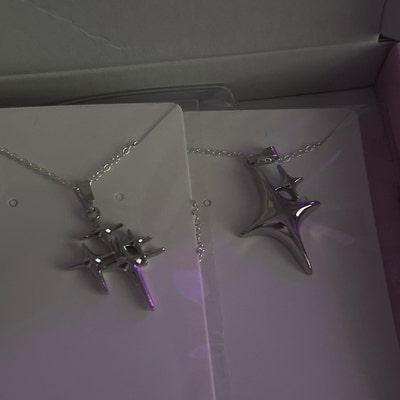 Trio Matching Star Necklace Set 3x Matching Necklace Set for Trio ...