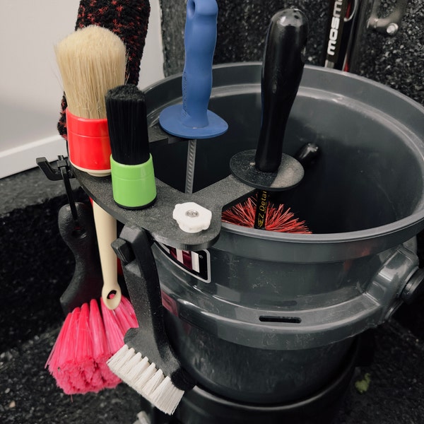 Bucketcaddy - the Wheel, Tire, & Detailing Brush Holder Mount ...