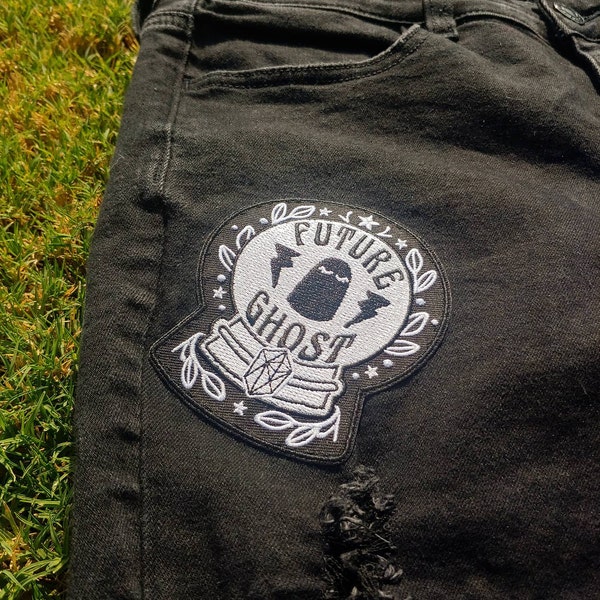Future Ghost Patch | 4" Espi Lane Iron on Embroidered Patch - Etsy