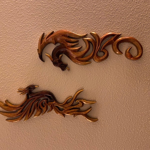 Fiery Phoenix, Yellow Phoenix, 15 Inches Phoenix, Firebird, Phoenix ...