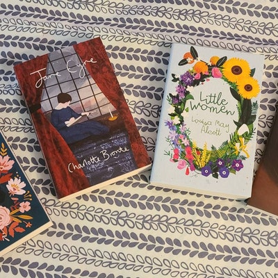 Three Classic Books Exclusive Cover Designs Classic Fiction Literature ...