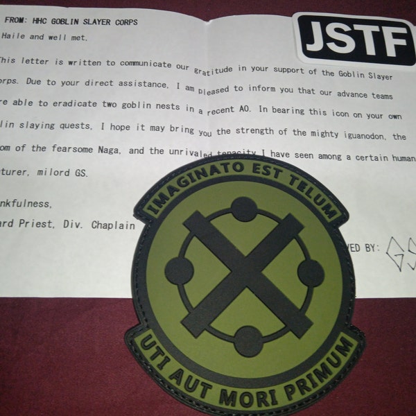 Ranger Sapper Tab PVC Patch Goblin Slayer Corps - Etsy