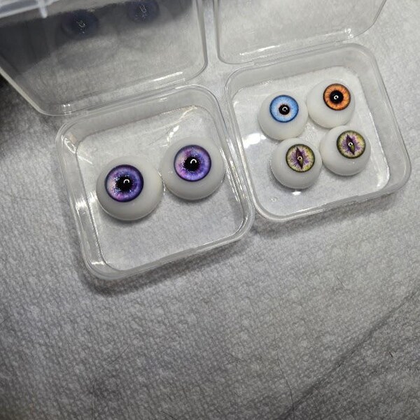 Galaxy Star Imani Alien Eyes With Black Resin for Bjds & Alternative ...
