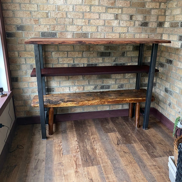 H-frame Connecting/stabilizing Bar for Steel Table Legs, Raw Steel or ...