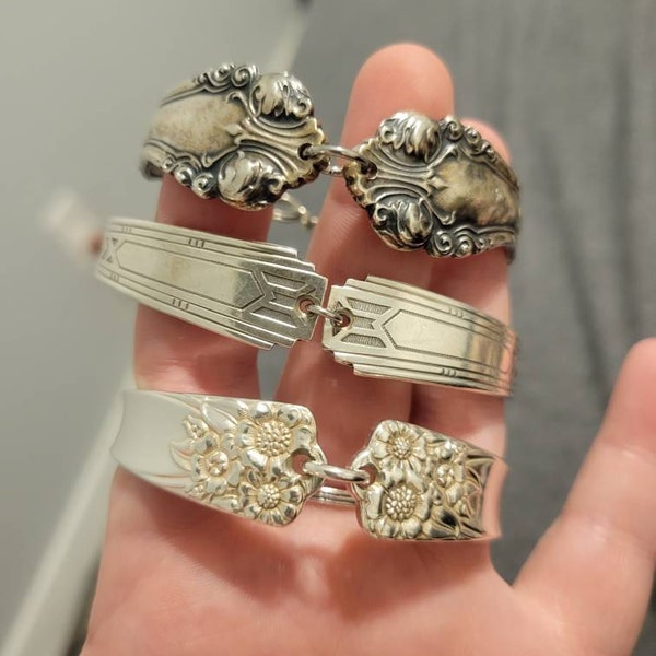 Custom Silverware Jewelry Made From Personal Silverware, Spoon Ring ...