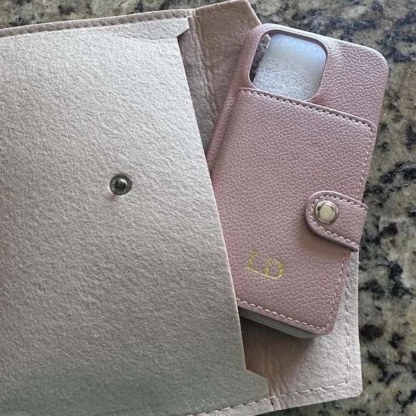 Personalized Wallet Phone Case With Card Slot iPhone Case for 17 Pro ...