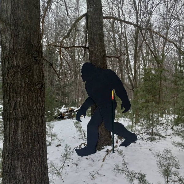 Giant 7 Ft All-weather Bigfoot Yard Display Durable PVC Outdoor Garden ...