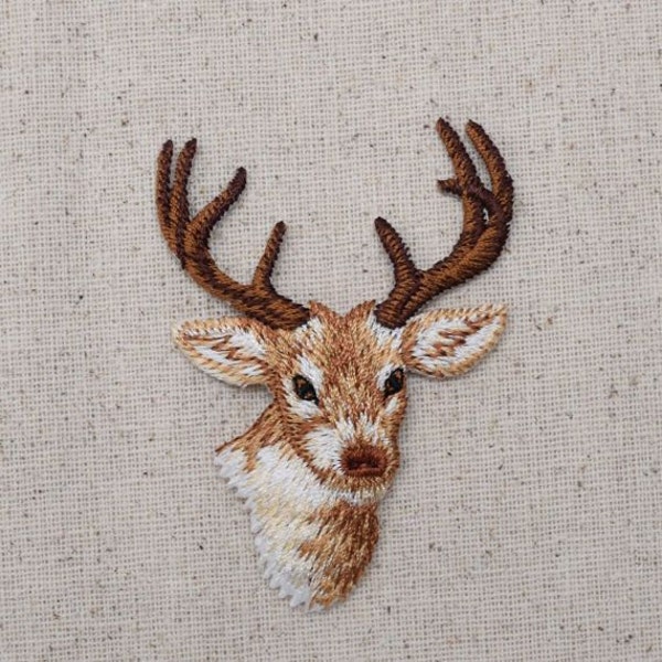 Deer Machine Embroidery Design Animal Pattern Deer in Forest Nature Art ...