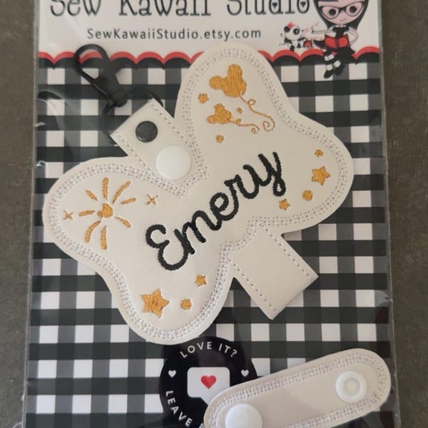 Mickey Ear Holder Confetti Balloon Mears Magical Parks Ear Clip ...