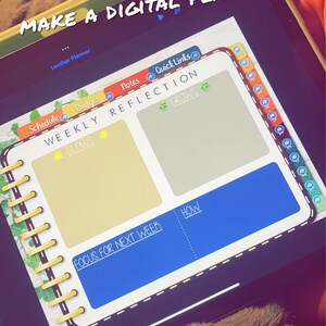 Binder Rings Digital Clip Art Goodnotes Notability Digibujo Planner ...