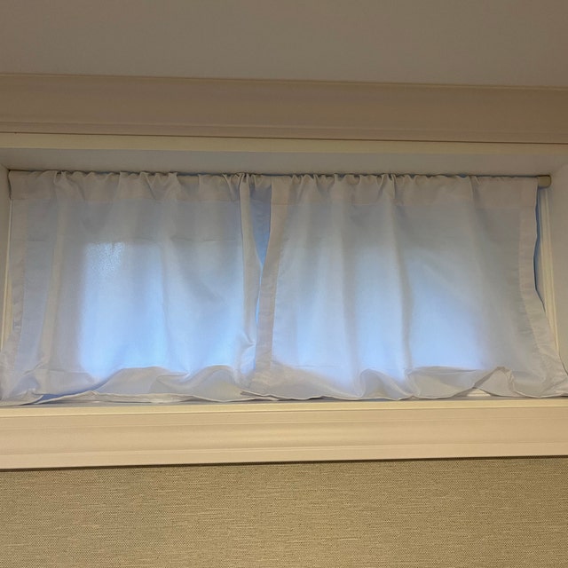 Basement Window Curtains