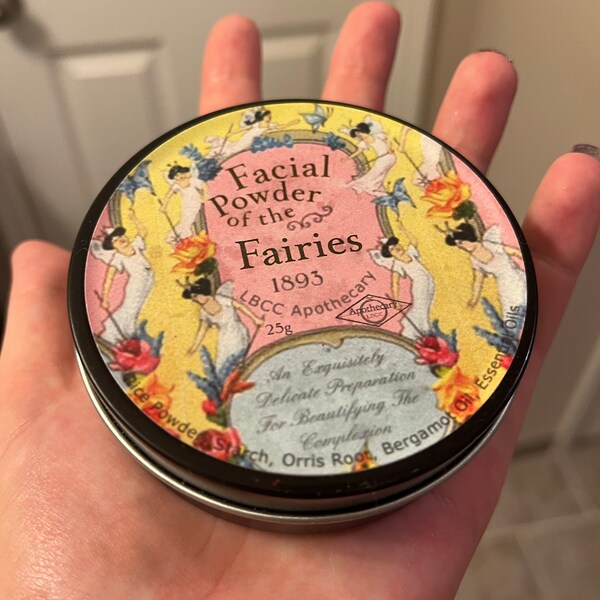 Victorian Vegan Translucent Face Powder: 1893 Fairies Recipe - Etsy