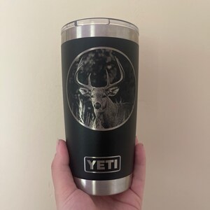 Whitetail Deer Yeti 20oz Tumbler Insulated Tumbler Gift for Him Deer ...