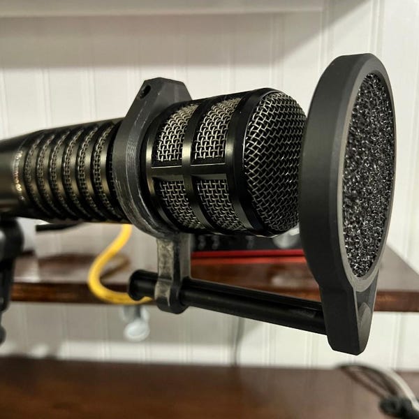 3D Printed Pop Filter for the Audio-technica AT2040 Microphone - Etsy