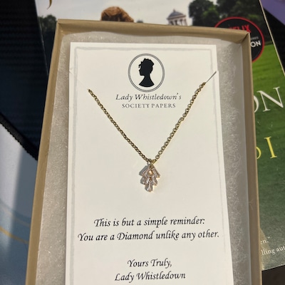Bridgerton Gift, Bridgerton Diamond, Bridgerton Jewelry, Lady ...