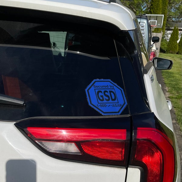 Car Decal "don't Pet Yes He Bites" Sticker K9 Handler, Service Dog - Etsy