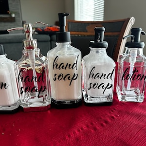 Detergent Decals / Bathroom Decals / Degreaser Decal Sticker / - Etsy