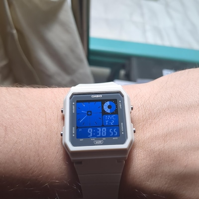 Casio Custom Hydro Mod Royale AE1200 Sand Star Watch Red and Yellow ...