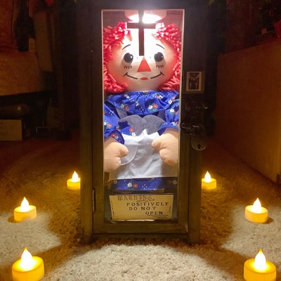 Annabelle Doll Box A Case for Your Vintage Raggedy Ann Doll or Haunted ...