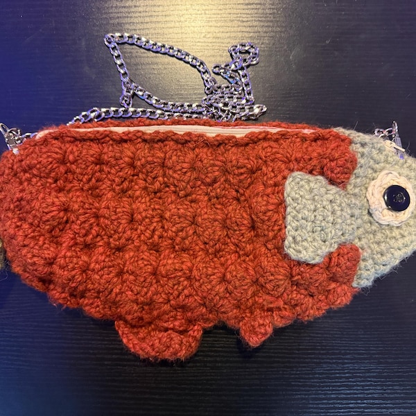 Crochet Fish Bag Pattern - Etsy