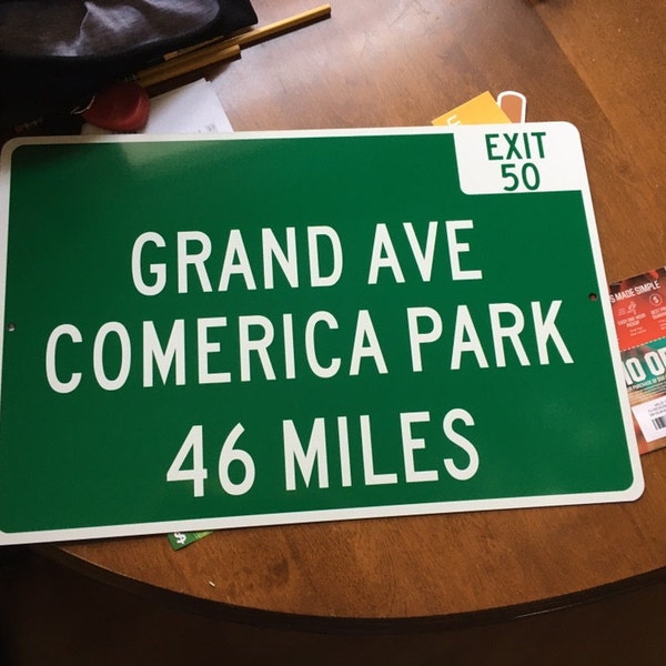 Personalized Highway Distance Sign To: Custom Location, Great Unique ...