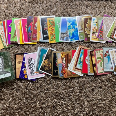 Vintage Hex Dex Amish Playing Cards Blue / Set of 6 Individual Cards - Etsy