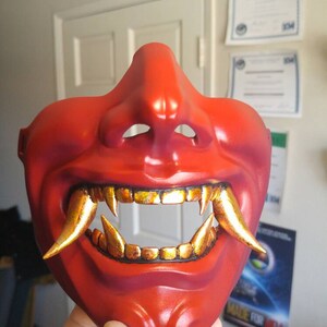 Shogun Mask - Etsy