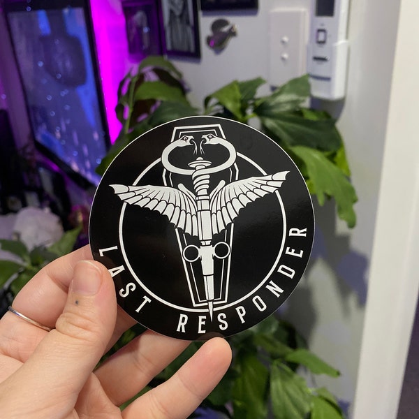 Last Responder Sticker - Funeral Mortician - Etsy