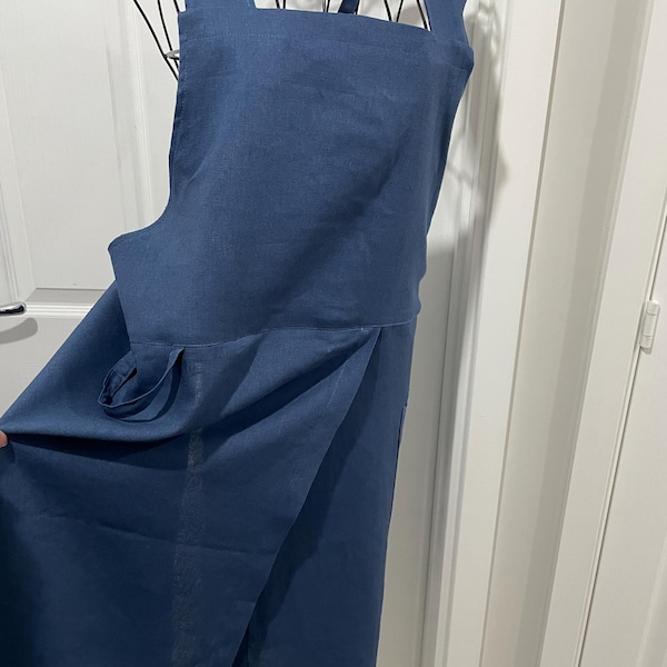 Pottery Pants Apron/sewing Pattern/ Potter's Split Leg /cross Back ...