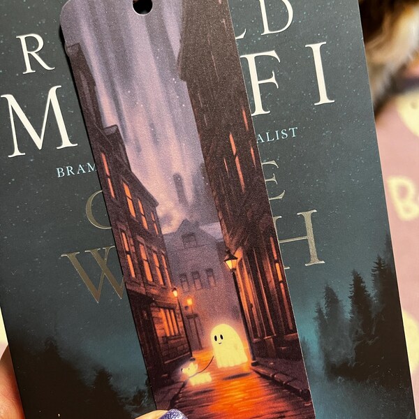 Bookmark - Edinburgh Ghosts | Handmade Bookmarks With Tassel ...