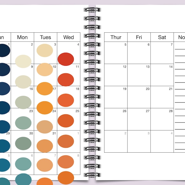 Digital Planner Rings | Small Spiral Coil | Metallic Effect | Personal ...