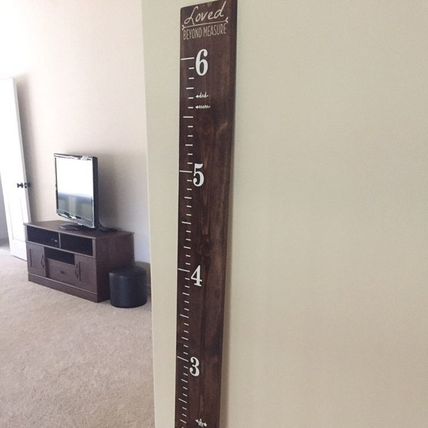Height Marker for Growth Chart Ruler - Vinyl Decal Arrow With Star ...