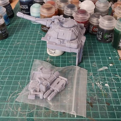 Gladiator Space Marine Tank Turret Conversion Kit - Etsy