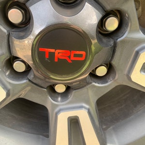 Vintage Color Toyota Style TRD Letters for 4runner Wheels - Etsy