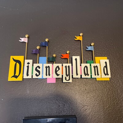 Vintage Disneyland Entrance Sign 12 - Etsy