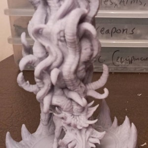 Grey Render Monster Tabletop Miniature Monstrober 2021 | Etsy